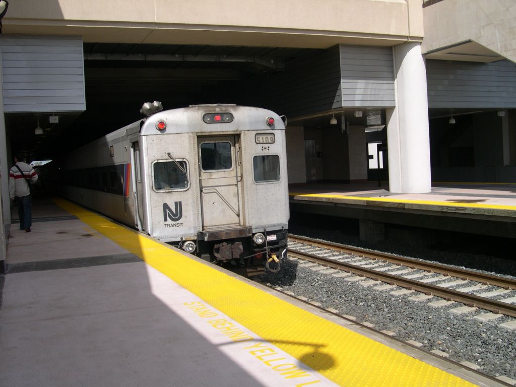 NJ Transit Comet I Cab Car 5109 Marks The End Of A Northbound Main Line Train To Suffern, NY